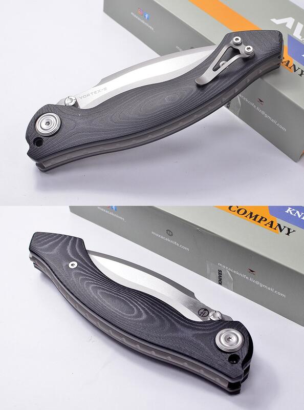 Maxace VORTEX-S漩渦 電木漩渦紋柄大折刀(SLD-magic鋼)3色/缺貨 | 露天市集 | 全台最大的網路購物市集