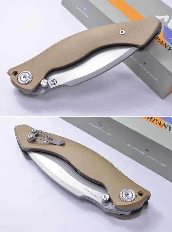 Maxace VORTEX-S漩渦 電木漩渦紋柄大折刀(SLD-magic鋼)3色/缺貨 | 露天市集 | 全台最大的網路購物市集