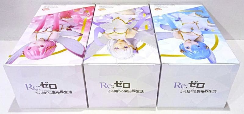 FGS> 正版 日版 elCOCO Re:從零開始的異世界生活 愛蜜莉雅 雷姆 拉姆 寶石公主 1/7 美女 公仔 | 露天市集 | 全台最大的網路購物市集