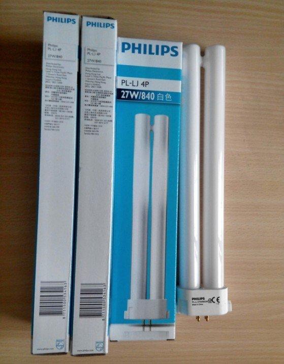 PHILIPS飛利浦 PL-LJ 27W 840 4P 緊密型燈管 檯燈用燈管 4000K 另有日本NEC 5000K | 露天市集 | 全台 ...