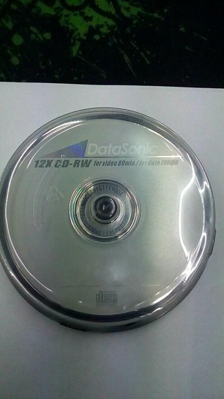 新莊民安《含稅附發票 最後一檔出清！》DataSonic CD-RW 可重覆燒錄空白光碟片 12X 布丁桶裝 | 露天市集 | 全台最大的網路購物市集