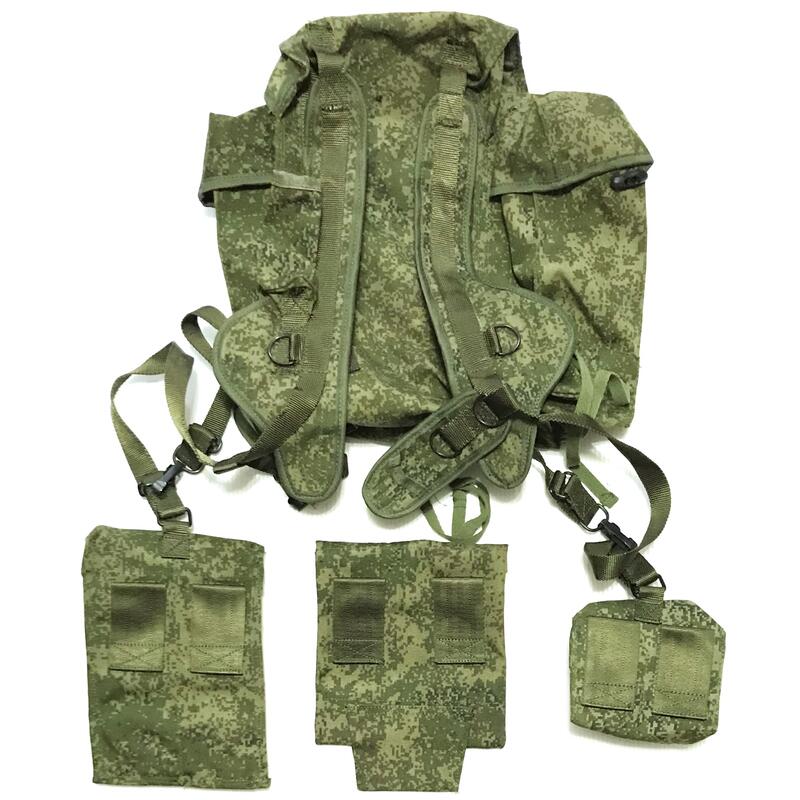 俄軍公發 RD-54 傘兵背包 15L 裝具組 VDV EMR 叢林數位迷彩 全新 | 露天市集 | 全台最大的網路購物市集
