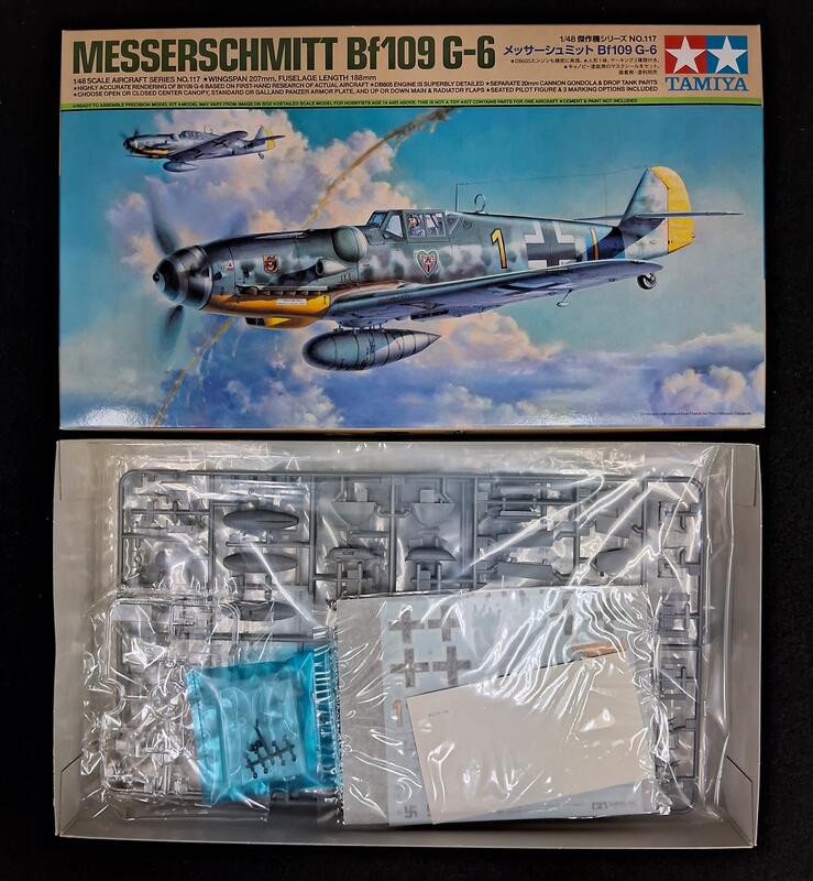 現貨特價1盒 Tamiya 田宮 1/48 德軍 Bf109 G-6 戰機 61117 | 露天市集 | 全台最大的網路購物市集