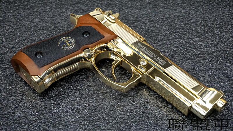 【聯盟軍 生存遊戲專賣店】BELL M9 / M9A1 惡靈古堡版 全金屬 瓦斯手槍 土豪金色 附槍盒 免運費 | 露天市集 | 全台最大的 ...
