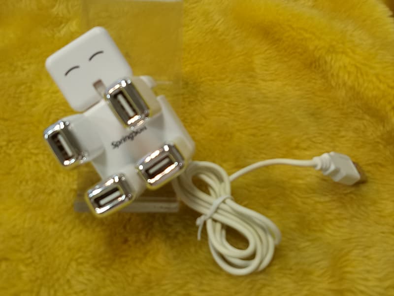 (V85)二手良品~SpringSoft 4孔 USB 擴充器｜歡迎自取~ | 露天市集 | 全台最大的網路購物市集