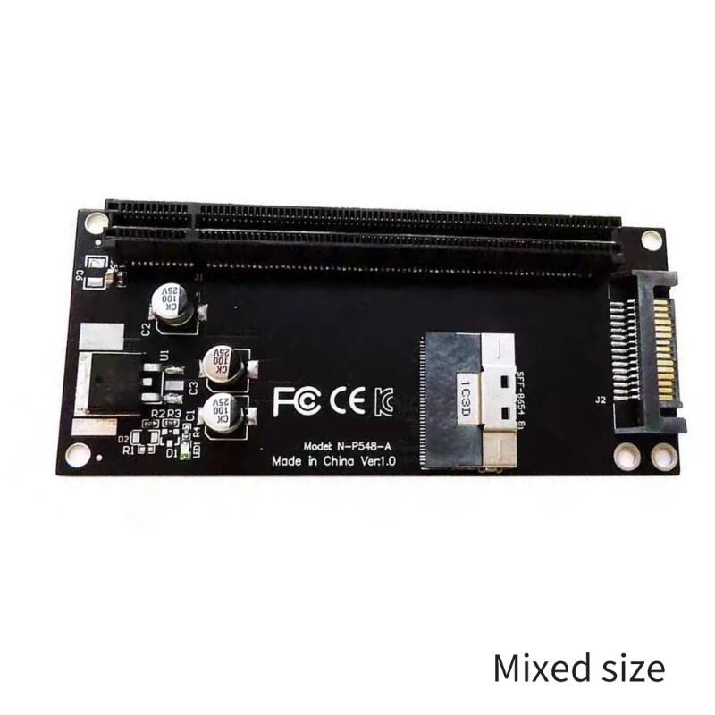 適配器 到好品質 x16 PCIe 通用 PCIe 0 4 擴展卡顯卡適配器 SFF-8654 8i SFF-8654 | 露天市集 | 全台 ...