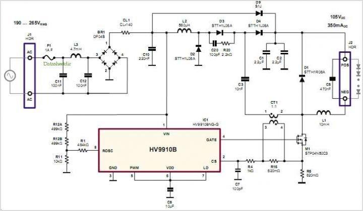 HV9910B高功率驅動Universal High Brightness LED Driver | 露天市集 | 全台最大的網路購物市集