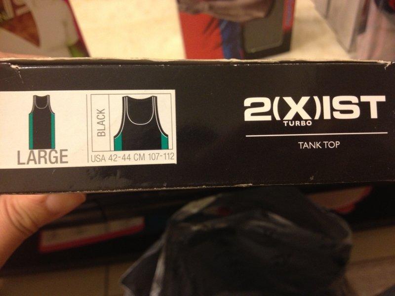 2(x)ist 2xist Turbo Tank 黑色背心 綠色襯線 L號 原價1380 台灣代理附發票影本 | 露天市集 | 全台最大的網路購物市集
