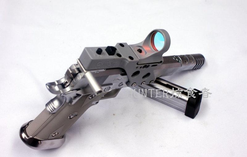 【HUNTER】SV INFINITY全金屬100%仿真30條深刻印電鍍銀IPSC瓦斯BB槍~K~缺貨 | 露天市集 | 全台最大的網路購物市集