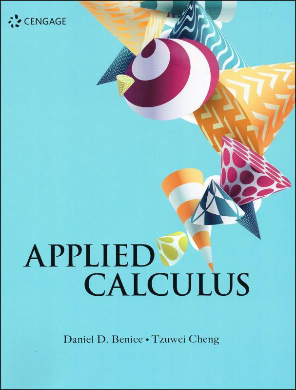 Applied Calculus Benice & Cheng 9789869462648 | 露天市集 | 全台最大的網路購物市集
