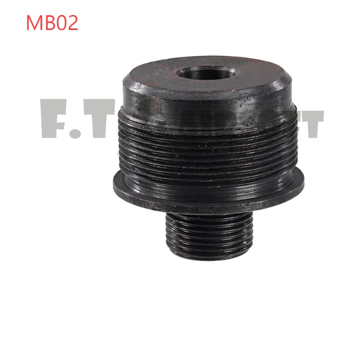 現貨 WELL MB02 專用 金屬 滅音管 轉接座 轉接頭 -14mm 逆牙 | 露天市集 | 全台最大的網路購物市集