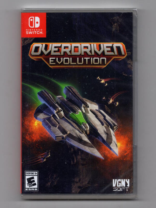 【補貨中】全新 NS Switch Overdriven Evolution 標準版 2D直向飛機射擊遊戲 | 露天市集 | 全台最大的網路購物市集