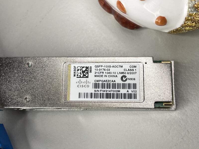 Cisco QSFP-100G-AOC7M 100GBASE 7M Active Optical Cables | 露天市集 | 全台最大的 ...