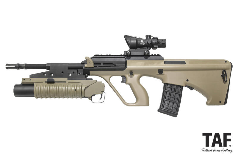 【TAF 暫無庫存】GHK AUG A2 GBB with M203榴彈發射器 (沙色 FDE 限量版) | 露天市集 | 全台最大的網路購物市集