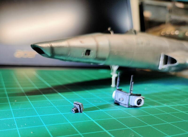1/72 ROCAF RF-101 機鼻照相艙內構 | 露天市集 | 全台最大的網路購物市集