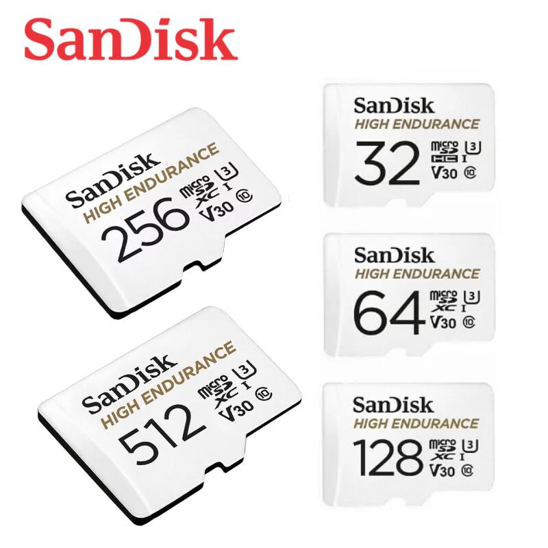 SanDisk 32G 64G 128G 256G 512G 監視器專用 記憶卡 V30 U3 4K 附轉卡 | 露天市集 | 全台最大的網路購物市集
