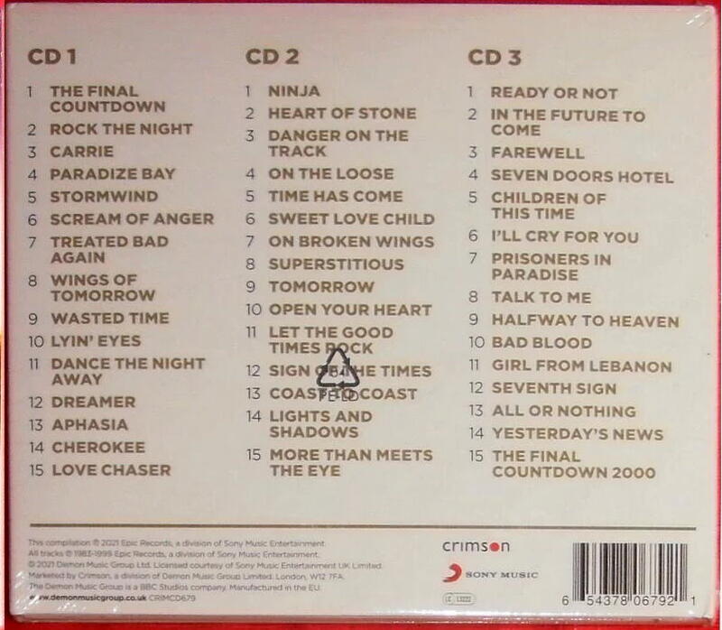 Europe / Gold*3CD (全新封裝歐版 ) | 露天市集 | 全台最大的網路購物市集