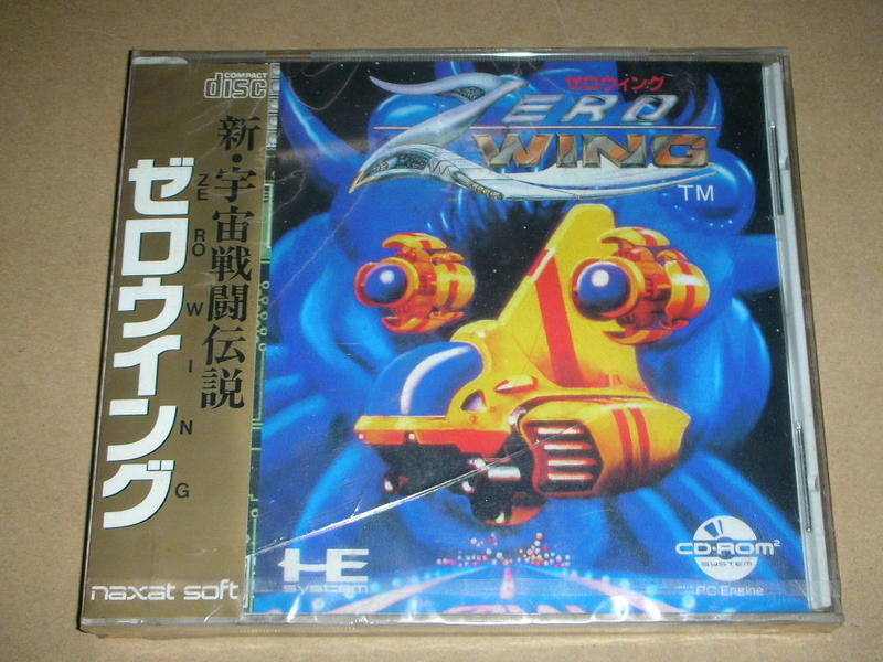 PC-Engine CD.ROM 日版 零翼戰機 ZERO WING 全新品 | 露天市集 | 全台最大的網路購物市集
