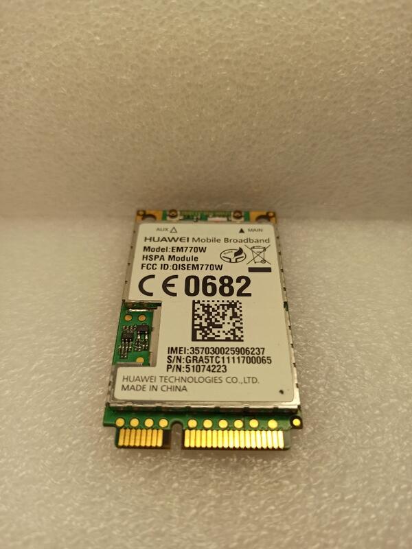 華為 Huawei EM770W HSPA module 3G 3.5G 3.75G 網卡 mini pcie | 露天市集 | 全台最大的 ...
