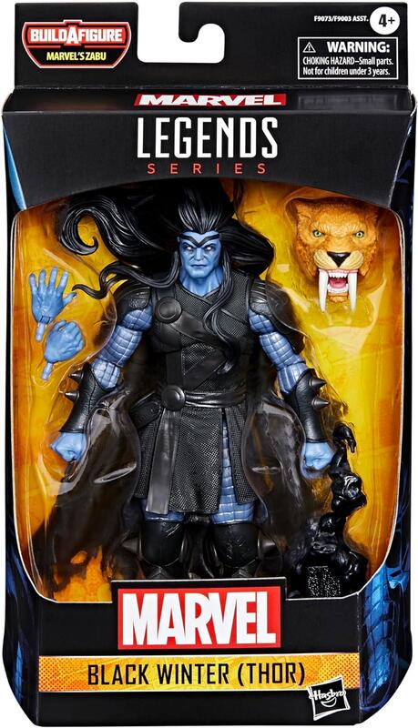 現貨 美版 漫威Marvel Legends 黑索爾 黑冬 Black Winter Thor BAF劍齒虎扎布 孩之寶 | 露天市集 | 全 ...