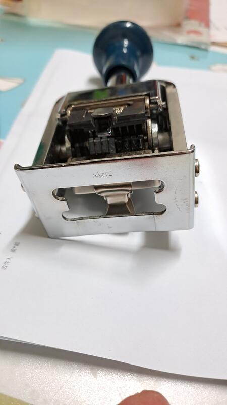 二手日本製自動號碼機UCHIDA C-7(8位數) | 露天市集 | 全台最大的網路購物市集