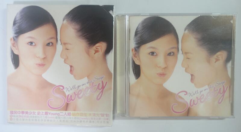 AQ SWEETY We'll go on the stage音樂CD專輯⬆ 七成新(附盒) U4001 | 露天市集 | 全台最大的網路購物市集