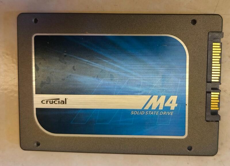 美光 Crucial -SSD-128G_SATA介面(型號: M4-CT128M4SSD1 _2.5"_有測圖有真相 | 露天市集 | 全台 ...