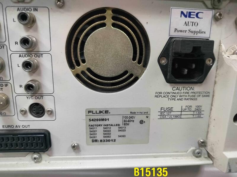 【全冠】二手 FLUKE 福祿克 54200 全頻電視訊號產生器 全頻TV信號產生器 (B15135) | 露天市集 | 全台最大的網路購物市集