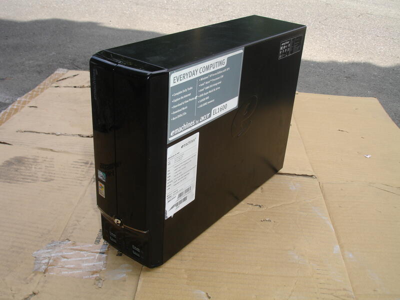 露天二手3C大賣場 Acer eMachines EL1600 電腦主機 XP作業系統 “現貨 品號88307 | 露天市集 | 全台最大的 ...
