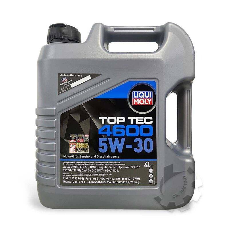 『油工廠』LIQUI MOLY 5W30 TOP TEC 4600 5W-30 特殊超長效技術 合成機油 4L 3763 | 露天市集 | 全台最大的網路購物市集