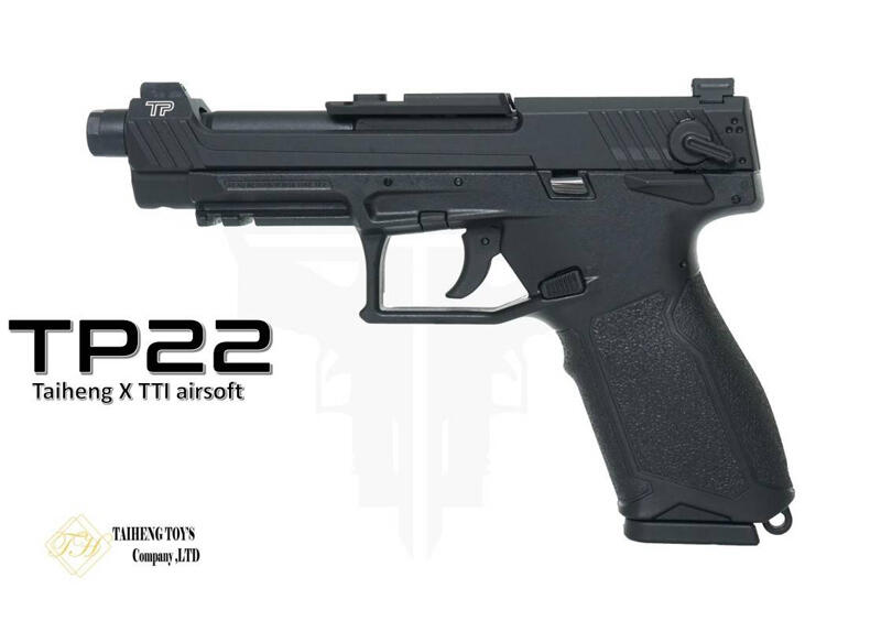 RST紅星 TTI Airsoft TP22/TX22 瓦斯手槍 可單連發 24TAH-TAURUSTX-TP22 | 露天市集 | 全台最大的網路購物市集