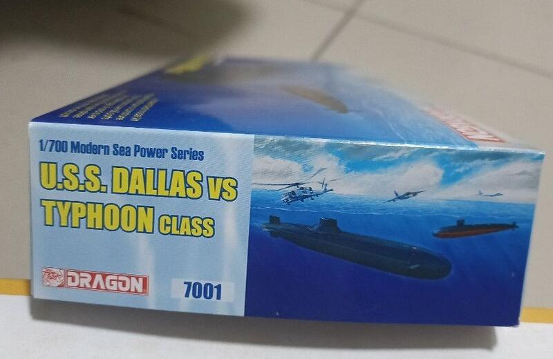 內含兩艘~1/700~DRAGON~美國U.S.S. Dallas潛艇 vs 蘇聯Typhoon潛艇 | 露天市集 | 全台最大的網路購物市集