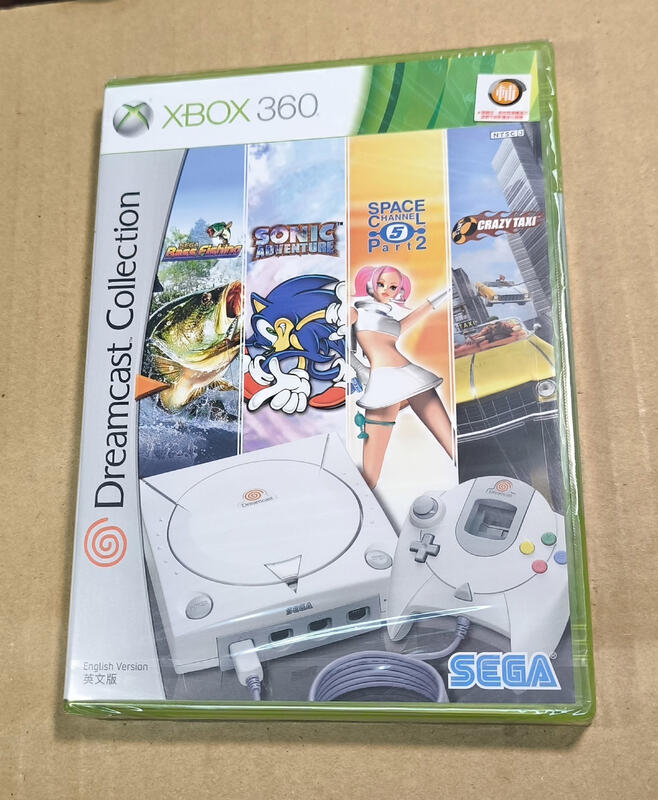 新品！XBOX 360 亞版遊戲- Dreamcast Collection DC 經典遊戲合輯 | 露天市集 | 全台最大的網路購物市集