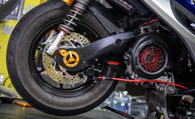 【翰翰二輪】廣昇 廣改 頂級 999R鍛造排骨 全鋁合金CNC製成 後碟 含專用卡鉗 後搖臂 改善捏空 勁戰車種 BWS | 露天市集 | 全台最大的網路購物市集