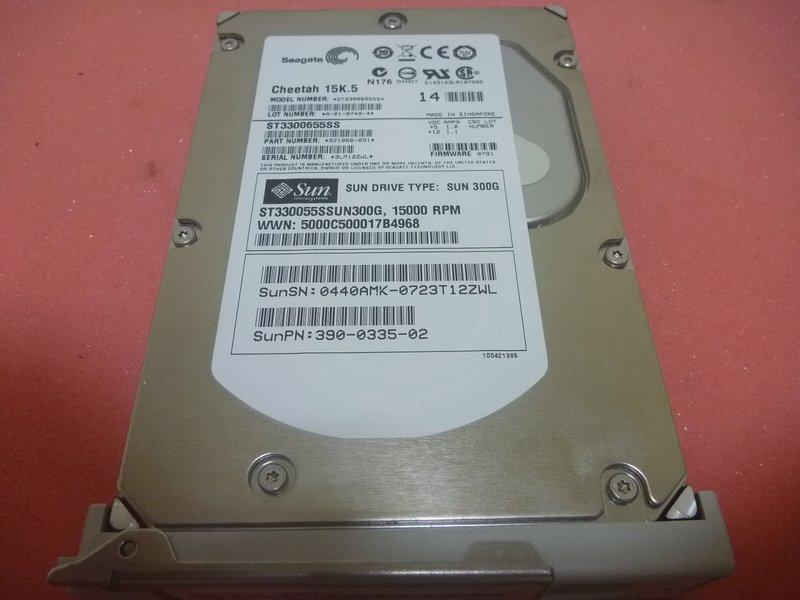 SUN/Seagate ST3300655SS 300G/300GB 15KRPM 3.5" SAS 硬碟伺服器用 | 露天市集 | 全台最大 ...