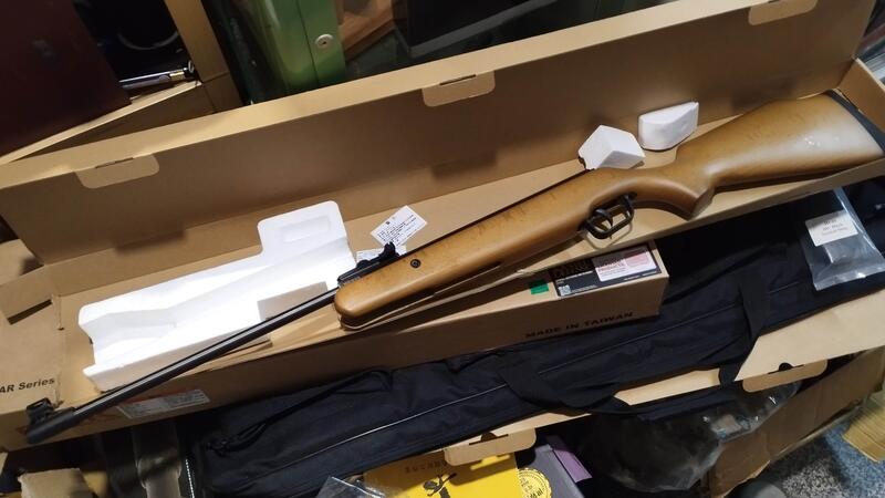 五0兵工 BAM B12-6 4.5mm .177 實木中折膛線空氣槍，喇叭彈獵槍 | 露天市集 | 全台最大的網路購物市集