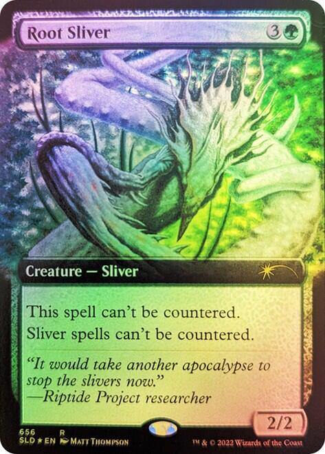 「紙牌屋」SLD 656 Foil Root Sliver 英 閃卡 根生裂片妖 MTG | 露天市集 | 全台最大的網路購物市集