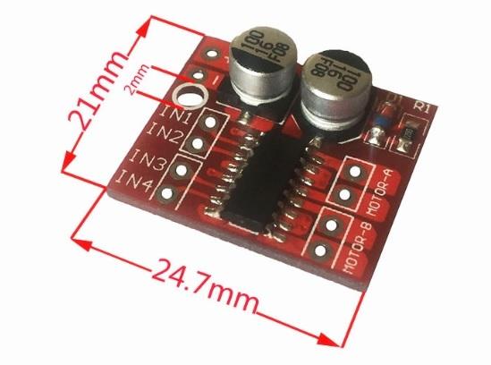【盼盼385】 MX1508可 參 MX1616 二路超迷你 馬達驅動 模組2路電機驅動迷你L298N Arduino可 | 露天市集 | 全 ...
