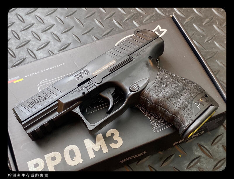 【狩獵者生存專賣】Walther PPQ M3 瓦斯短槍-黑色-仿真上膛指示功能-VFC代工-2023年版 | 露天市集 | 全台最大的網路購物市集