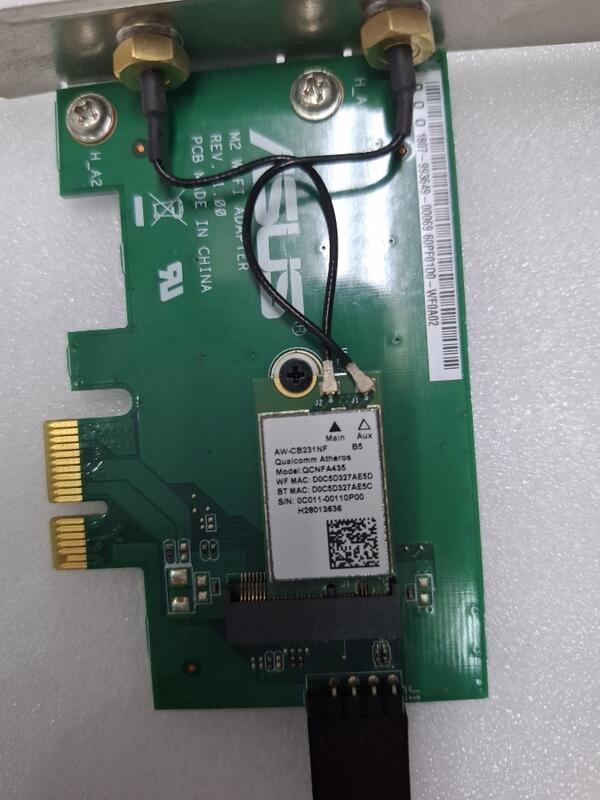 【電腦零件補給站】ASUS M2 Wifi Adapter PCI-E x1 無線網路卡 | 露天市集 | 全台最大的網路購物市集