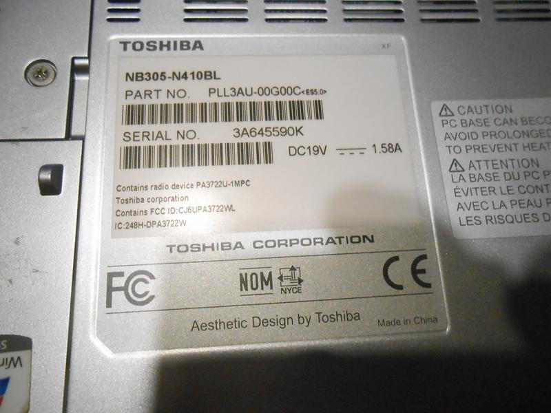 Toshiba NB305-N410BL 10.1吋 雙核筆電 【外觀新、螢幕良、音效佳、電池棒】 | 露天市集 | 全台最大的網路購物市集