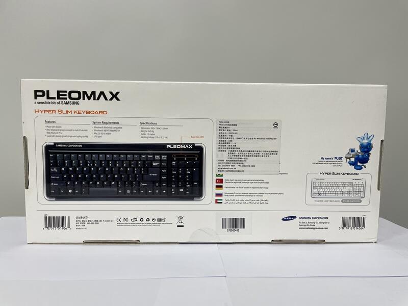 有線鍵盤 Samsung 三星 PLEOMAX PKB-5200B *黑色* 超薄鍵盤 含中文 | 露天市集 | 全台最大的網路購物市集