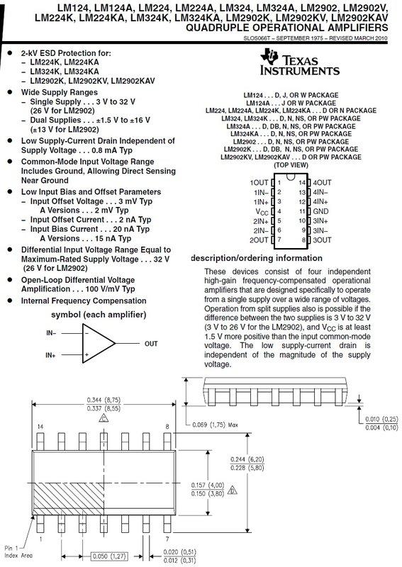 [OPAMP] TI LM324ADR SO-14 | 露天市集 | 全台最大的網路購物市集