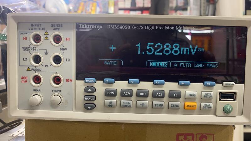 2022Tektronix DMM4050 6位半 雙顯示 數位電錶 電壓 電流 USB | 露天市集 | 全台最大的網路購物市集