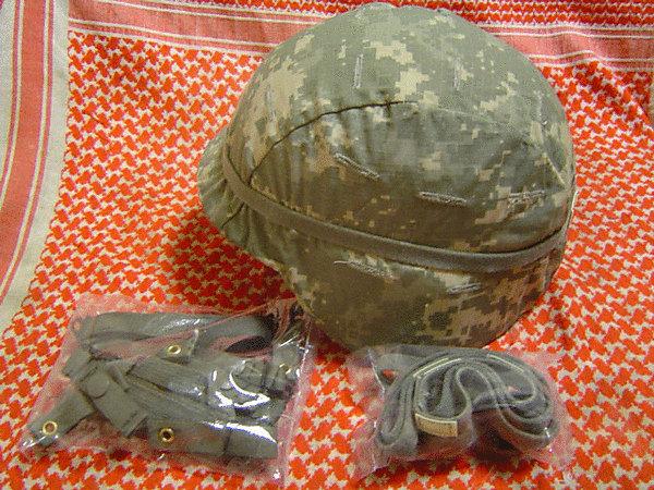 美國陸軍公發ACU 功夫龍頭盔用PASGT用配件組(盔布.貓眼帶.下巴帶)(預購商品) | 露天市集 | 全台最大的網路購物市集