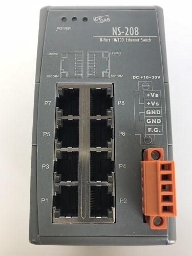 L29. ICPDAS 工業用8-Port 網路分接器 Ethernet switch NS-208 | 露天市集 | 全台最大的網路購物市集