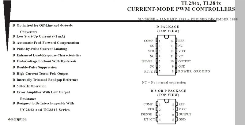 T電子 現貨 ST TL3842P UC3842(DIP-8)(PWM 相位寬度調變) 開關電源常用IC 故障更換常用到 | 露天市集 | 全 ...