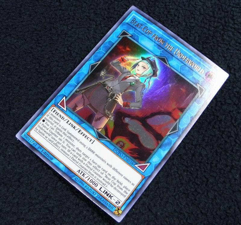 [台拍遊戲王] DUPO-EN038 美英1刷 金亮 魔界的警邏課 死亡警察X1(M/NM)=VJMP-JP149 | 露天市集 | 全台最大的網路購物市集