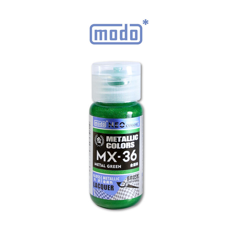 【modo摩多製造所】NEO炫彩金屬綠 MX-36 MX36 金屬綠/30ML/模型漆｜官方賣場 | 露天市集 | 全台最大的網路購物市集