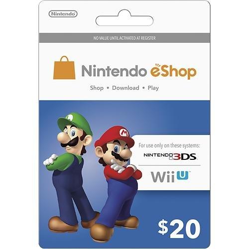 任天堂 儲值卡 Nintendo eShop Prepaid Card Wii U/ 3DS ($20) 美版 | 露天市集 | 全台最大的 ...